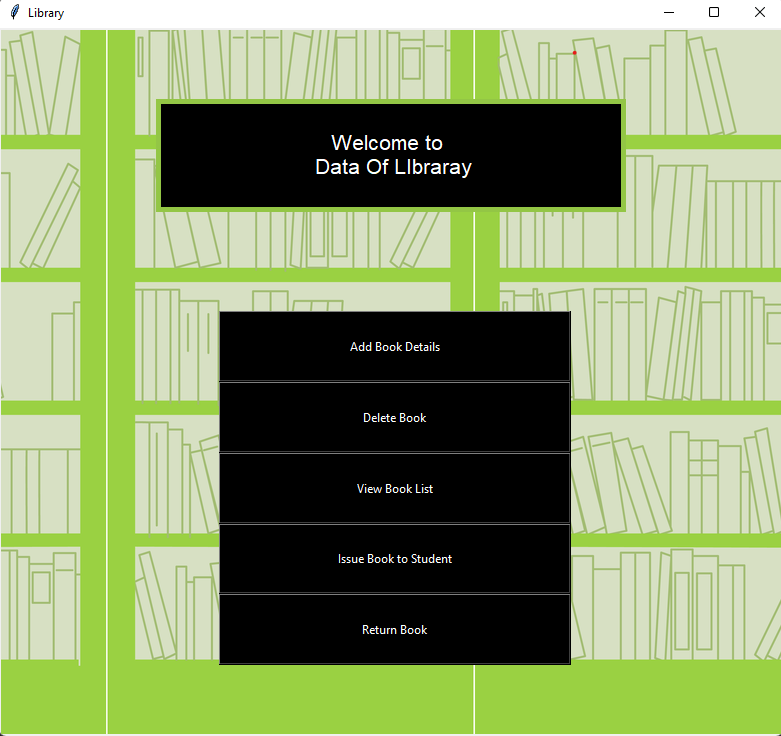 Github Freaky 04library Management System Python Project Library Management System Is Made