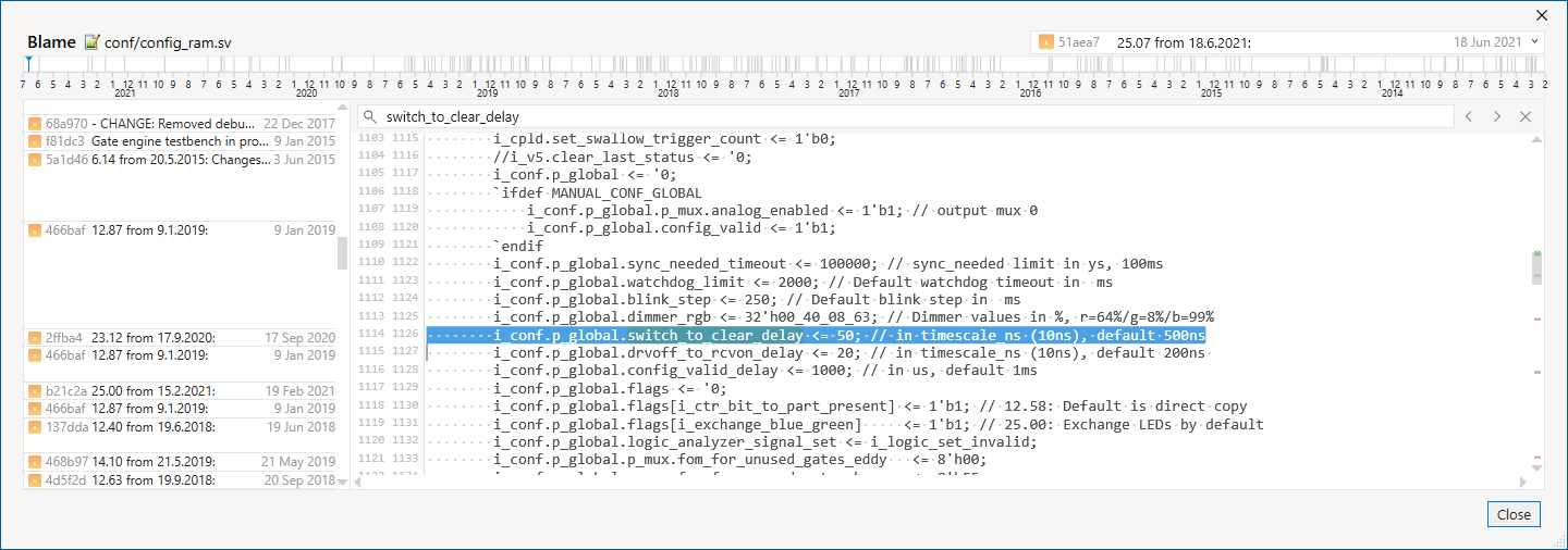 Alignment in blame display not correct · Issue #1242 · fork-dev/TrackerWin · GitHub