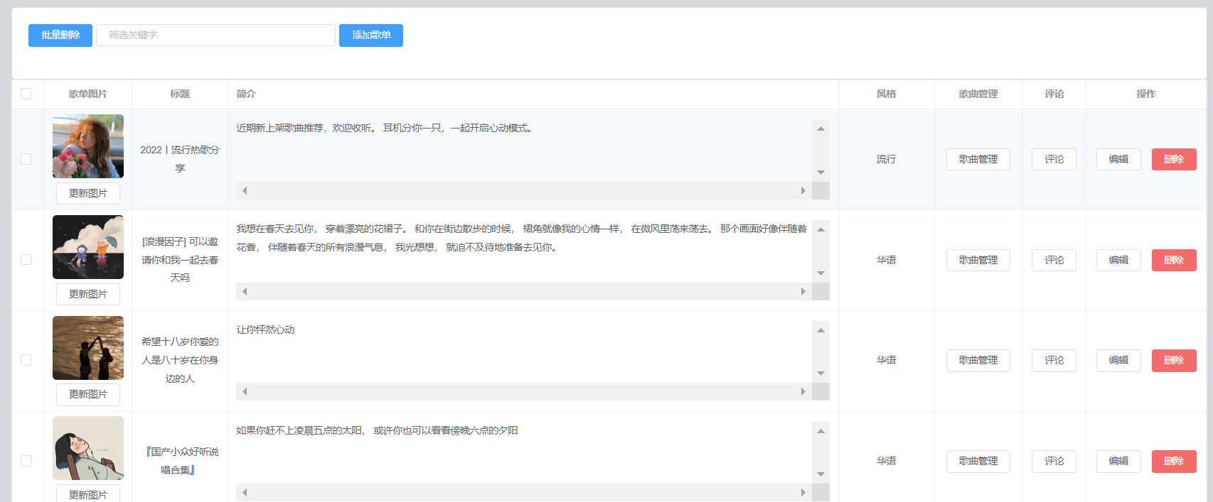 GitHub - YiBo-805/YB-Music-Website: Vue + SpringBoot 音乐网站 前后端分离