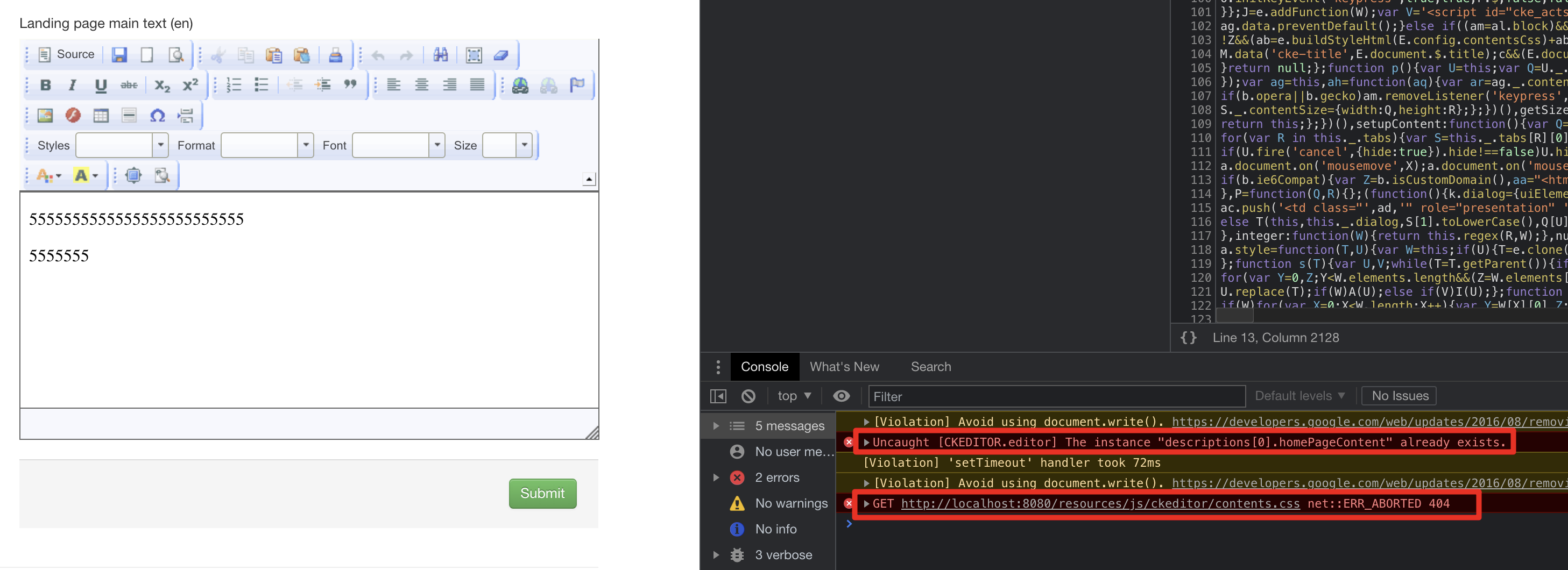 Content page cannot save · Issue #615 · shopizer-ecommerce/shopizer · GitHub