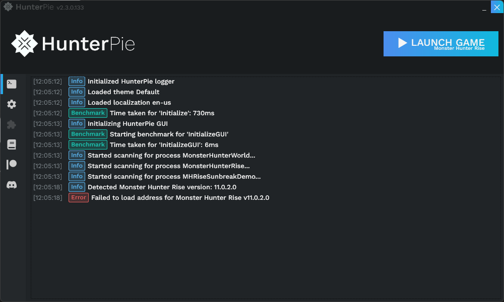 Failure to load address · Issue #178 · HunterPie/HunterPie · GitHub
