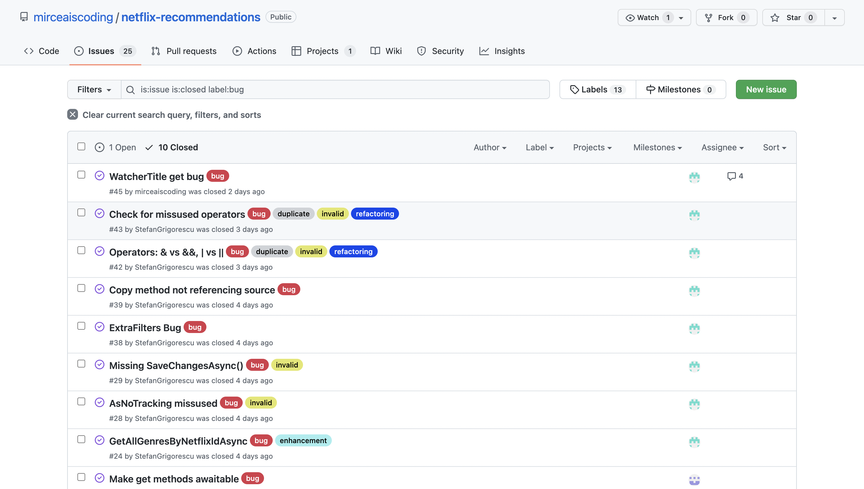 GitHub - mirceaiscoding/netflix-recommendations: App used for finding ...