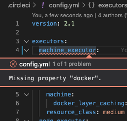 CircleCI schemastore one-of selector does not work · Issue #370 · redhat-developer/vscode-yaml ...