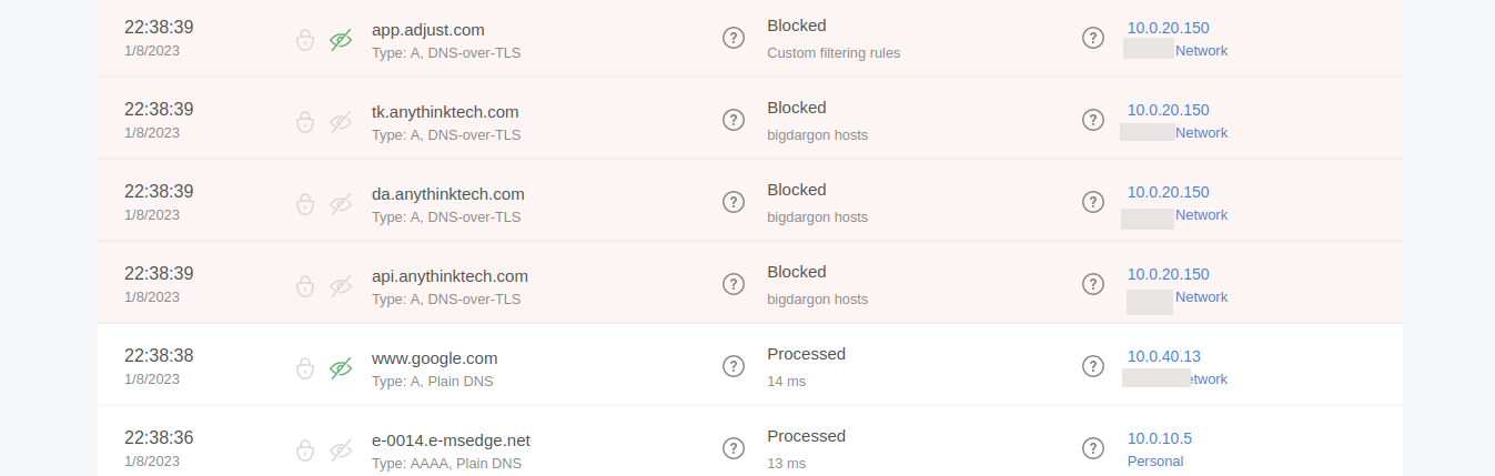 Improve rDNS resolution of client addresses · Issue #5339 · AdguardTeam/AdGuardHome · GitHub