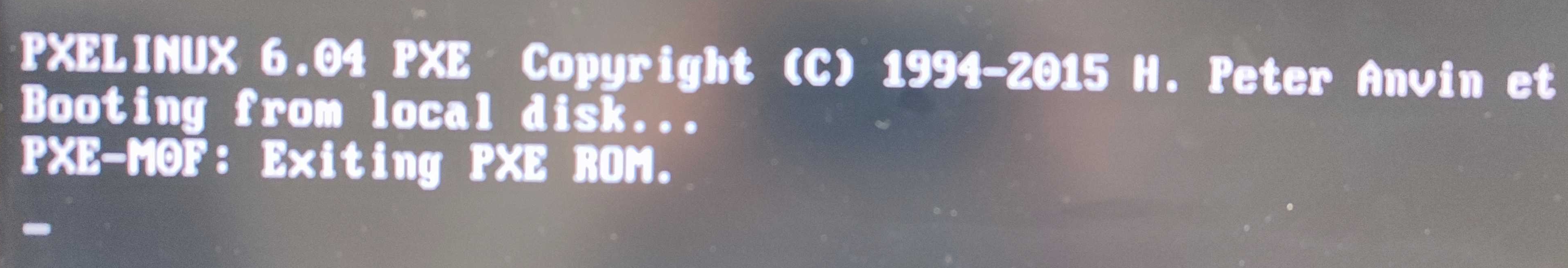 PXE installation RHEL8.5 does not automatically start the O.S. · cobbler cobbler · Discussion ...