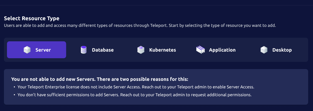 Add a message when the user doesn't have enough permissions to add a resource · Issue #1123 ...