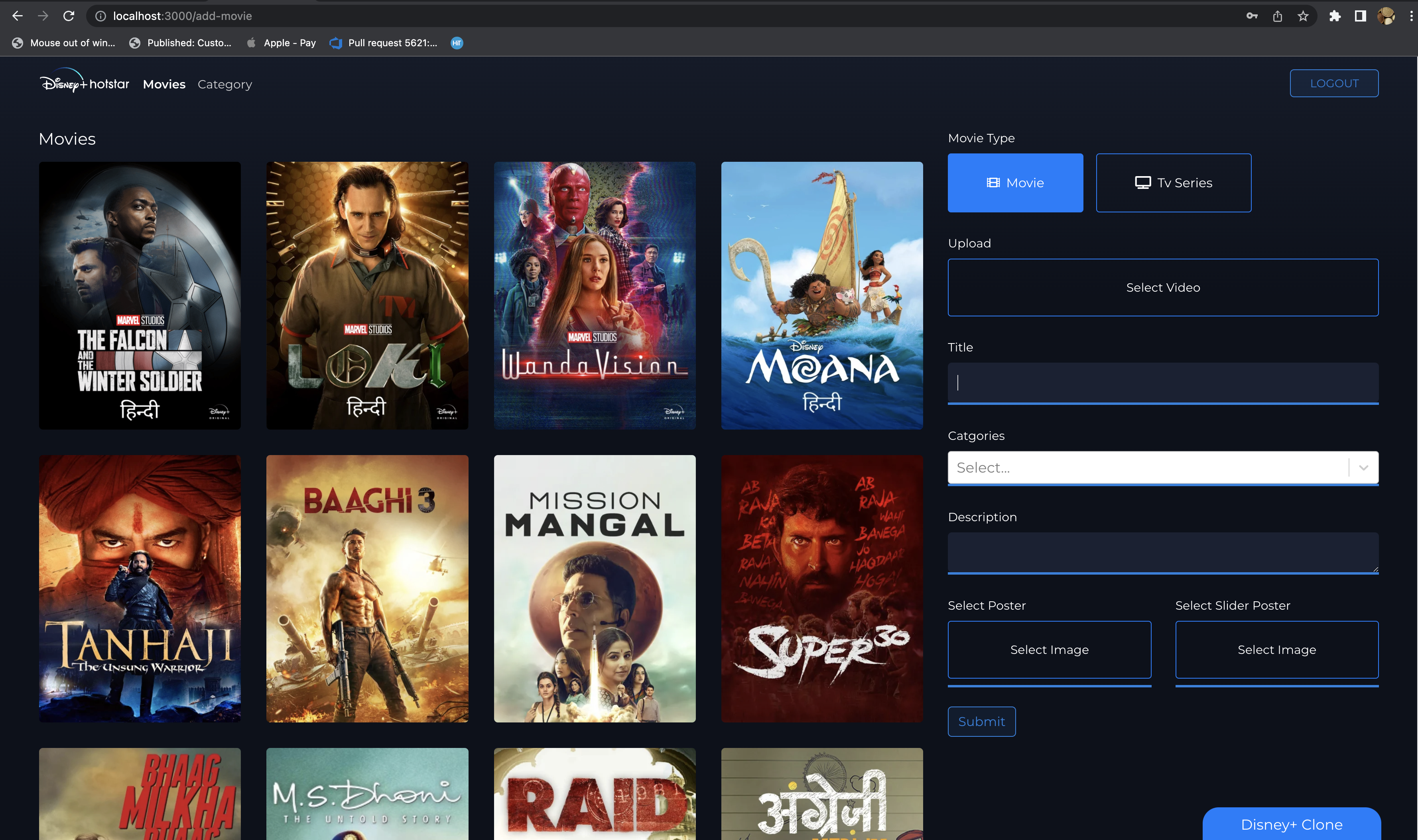 GitHub - shaikhv/hotstar-frontend