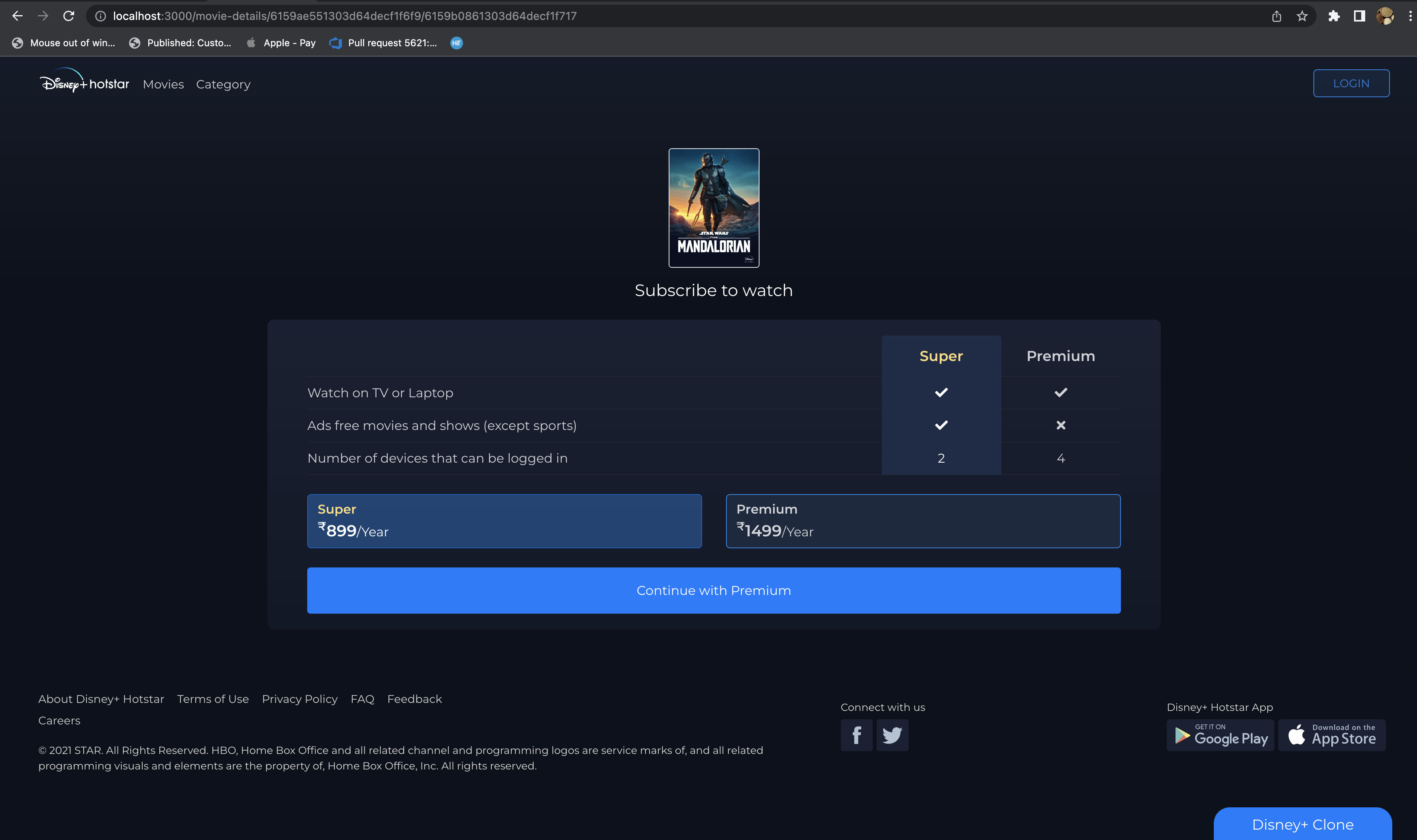 GitHub - shaikhv/hotstar-frontend