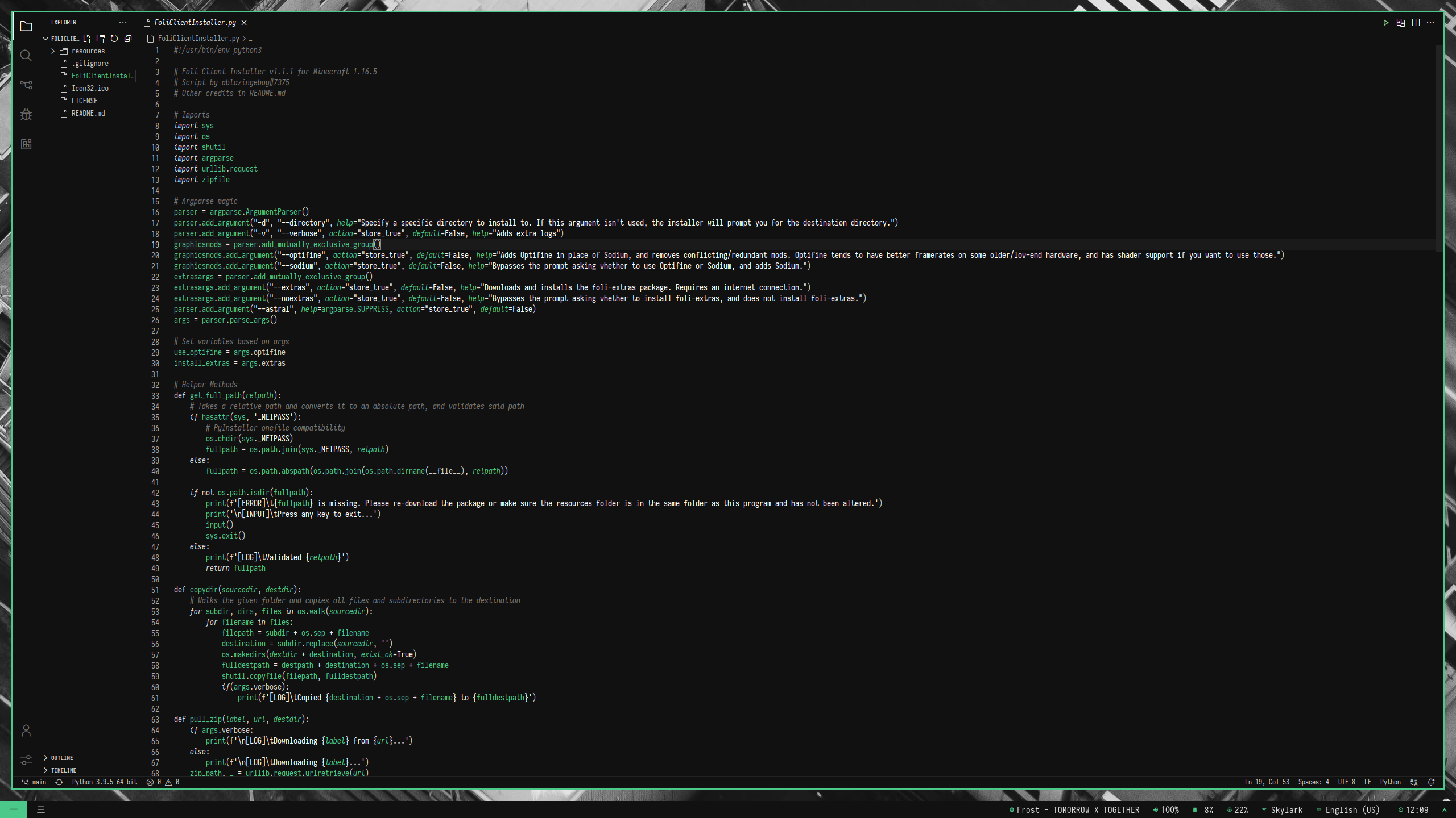 GitHub - ablazingeboy/GreenMachine-VSCode: A very impractical VSCode theme meant to go with my ...