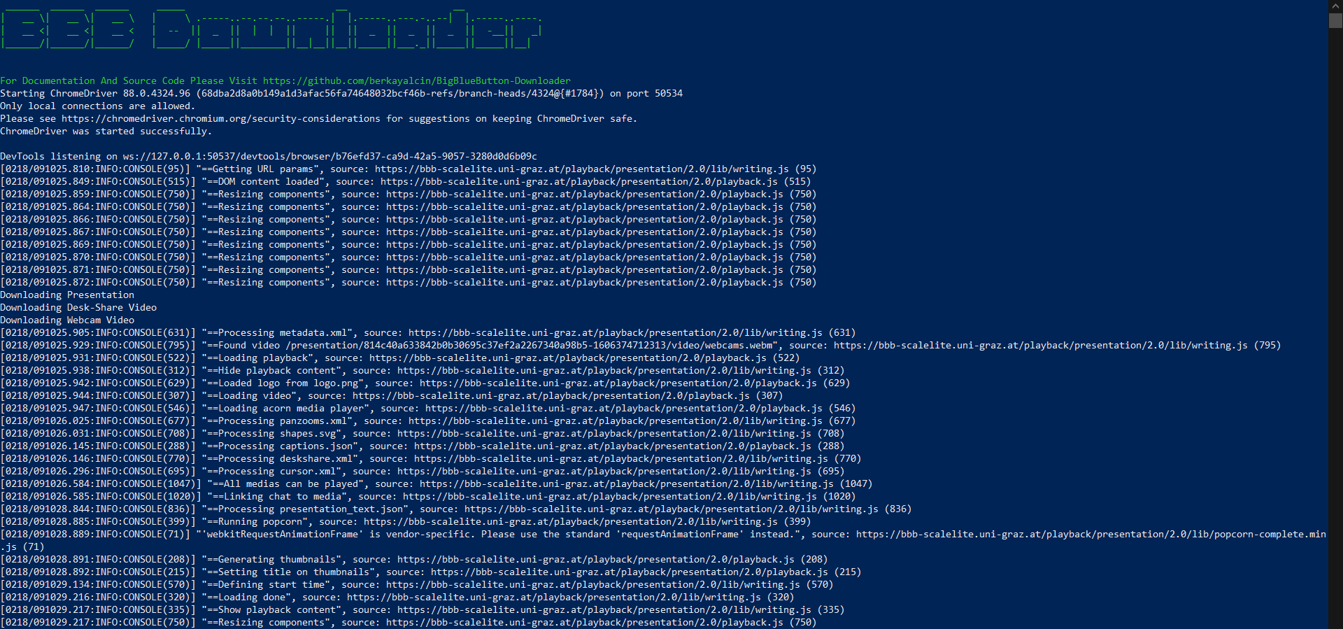 The software does not run on Windows 64bit · Issue #2 · berkayalcin/BigBlueButton-Downloader ...