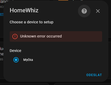 Unknown error when adding dishwasher · Issue #74 · home-assistant ...