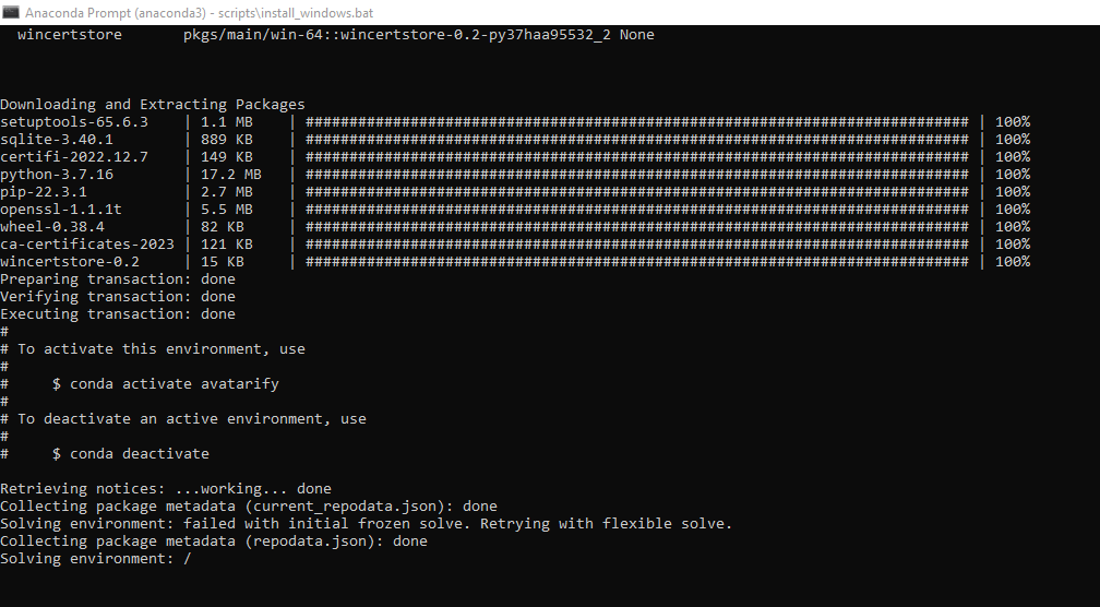 Avatarify Python Error · community · Discussion #48414 · GitHub