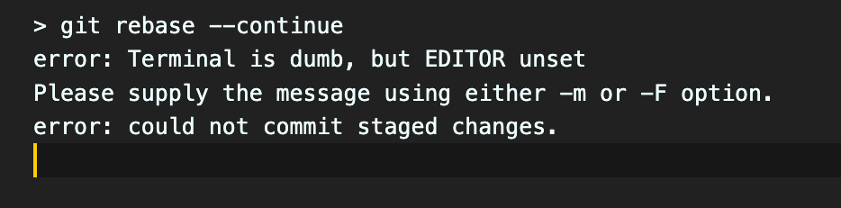 Cannot commit staged changes after conflict resolution · Issue #133590 ...