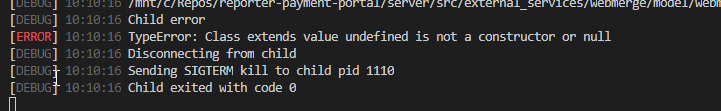 Random Errors During Typescript Compilation · Issue 185 · Wclrts Node Dev · Github 3254