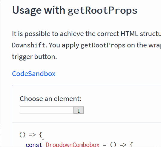 Focus not set after item is selected · Issue #1014 · downshift-js/downshift · GitHub
