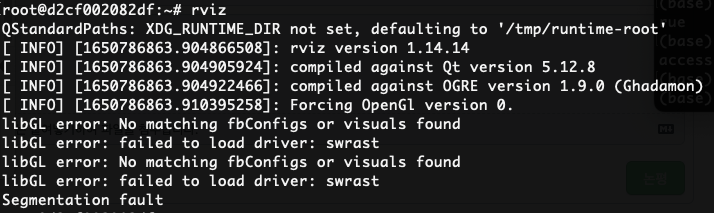 OSX: Rviz not starting · Issue #187 · RoboStack/ros-noetic · GitHub