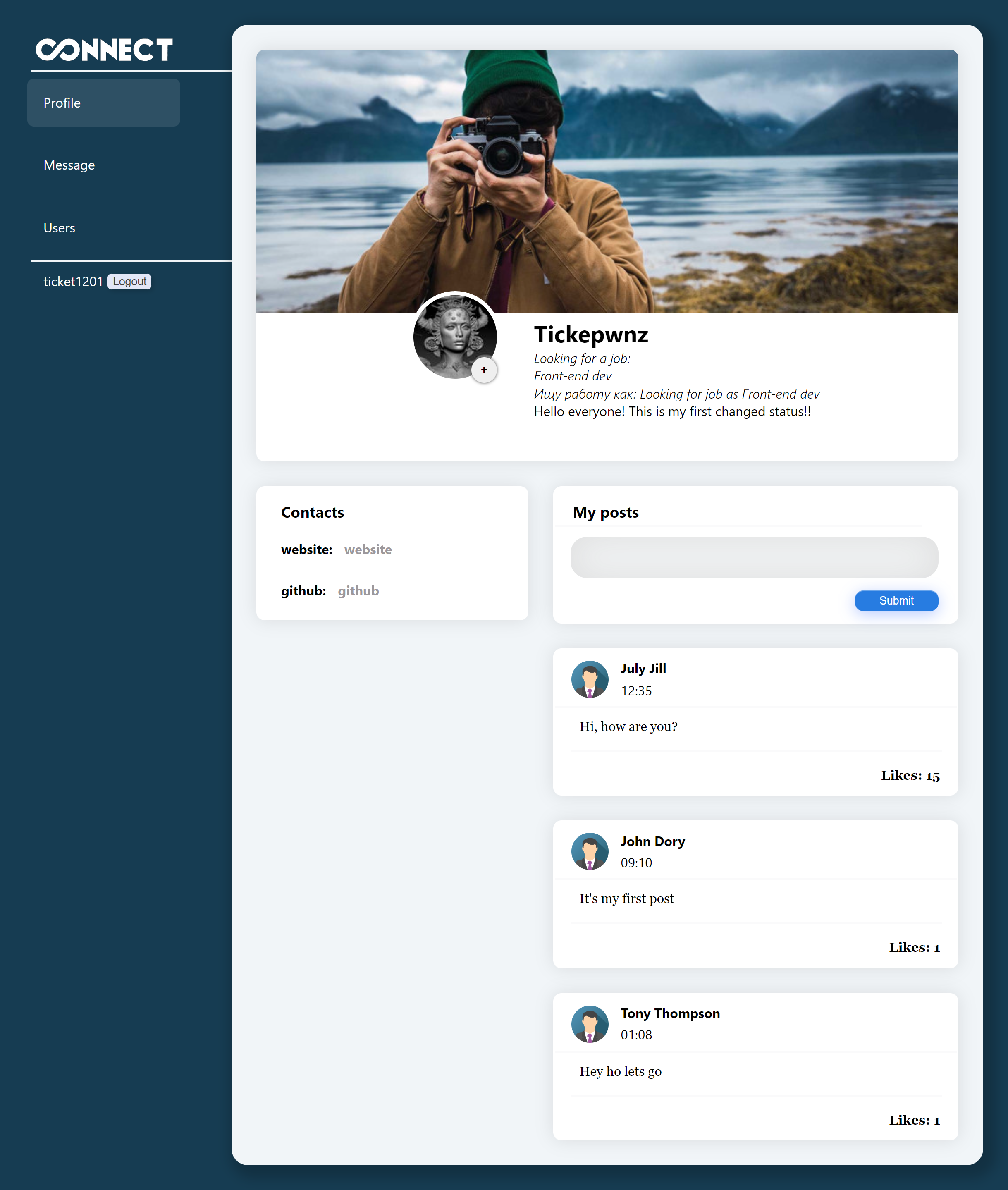 GitHub - ticket1201/samurai-way: An online platform that is used to ...