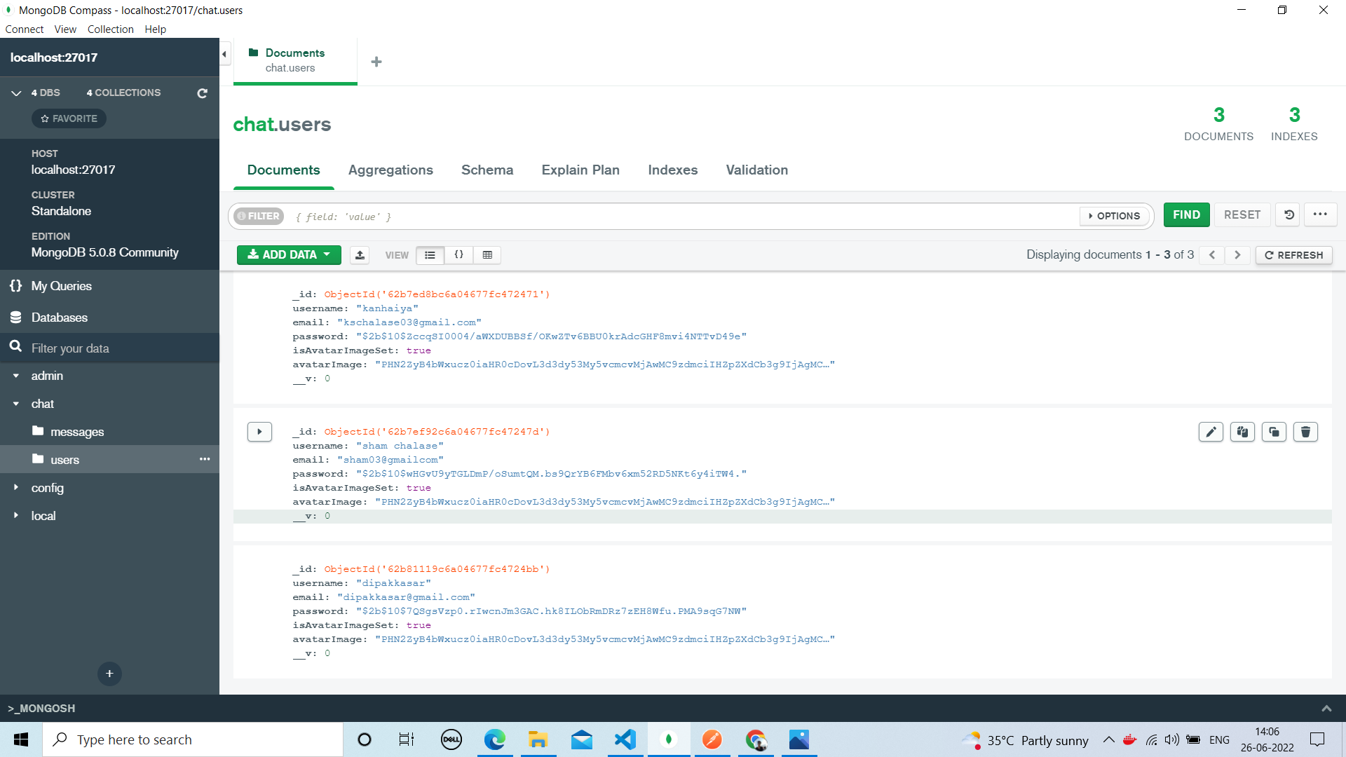 GitHub - kanhaiyachalase/SNAPPY: User can create and login the account and user can do chat with ...