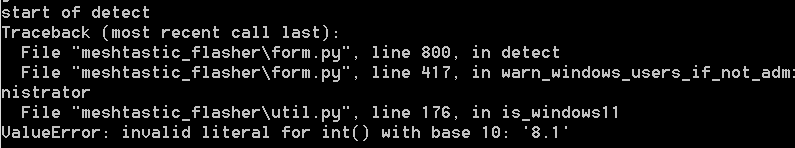 Win 8.1 - error message: invalid literal for int() · Issue #85 · meshtastic/Meshtastic-gui ...