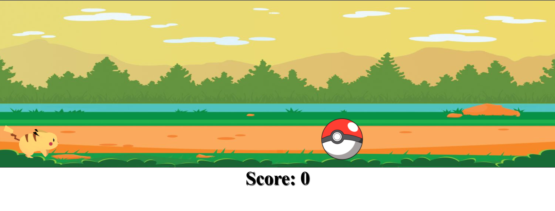 Github Ultimatesachin10pikachurun Pikachu Run Game Using Simple Html Css And Javascript 0292