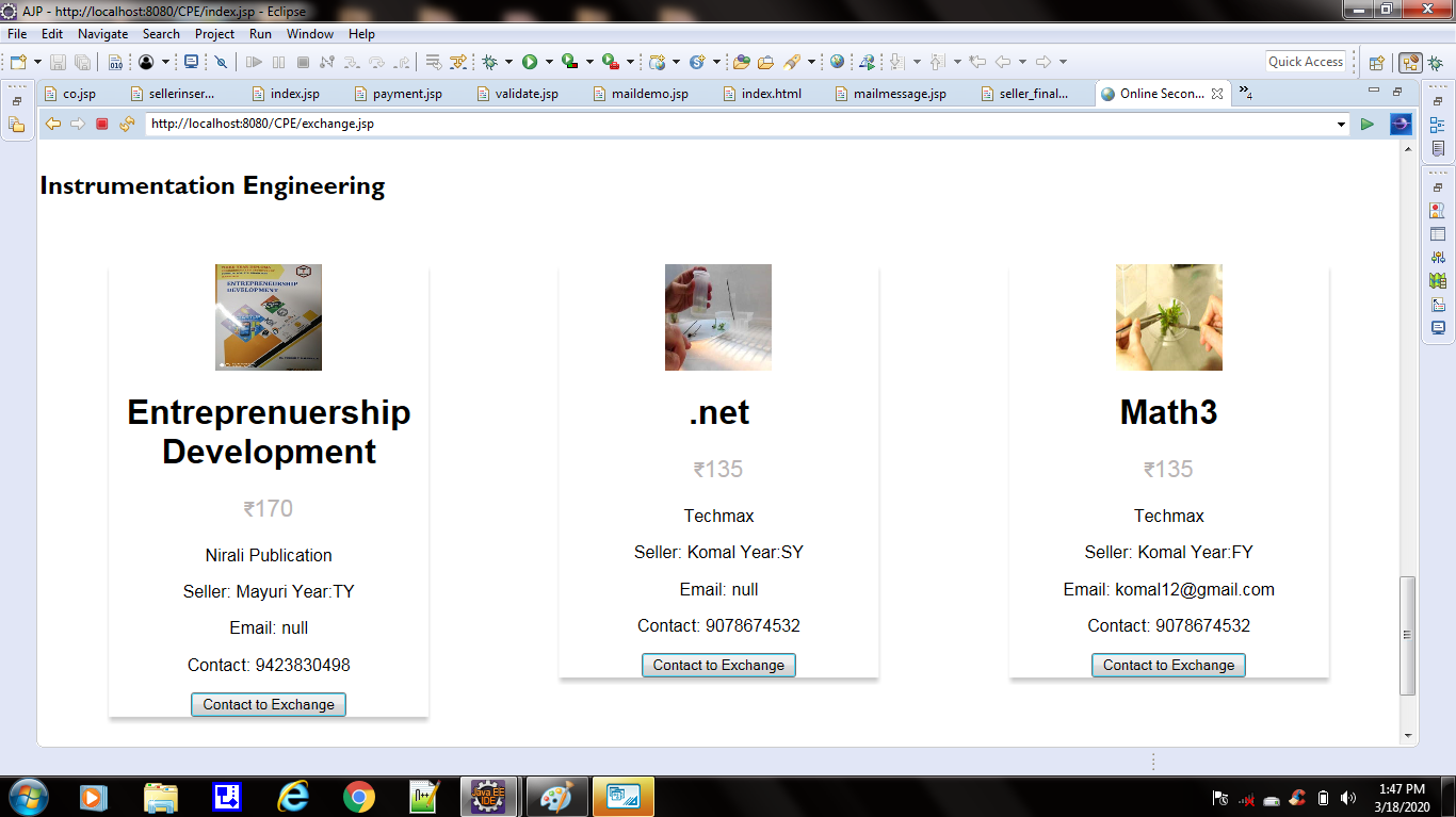 GitHub - Swaleha-2s7/OnlineSecondHandBooksWebsite
