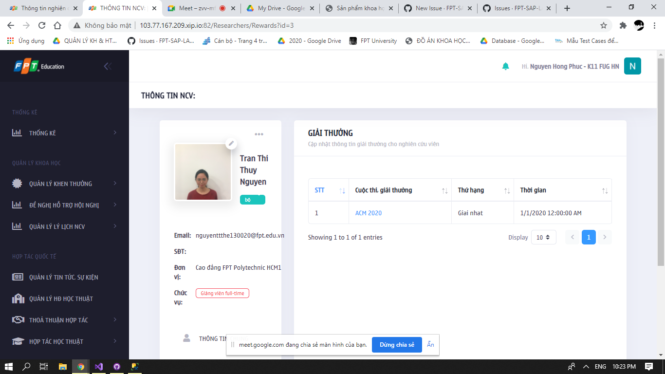 (MANAGER) Chỉnh sửa thông tin NCV phần giải thưởng thiếu chức năng thêm giải thưởng · Issue #964 ...