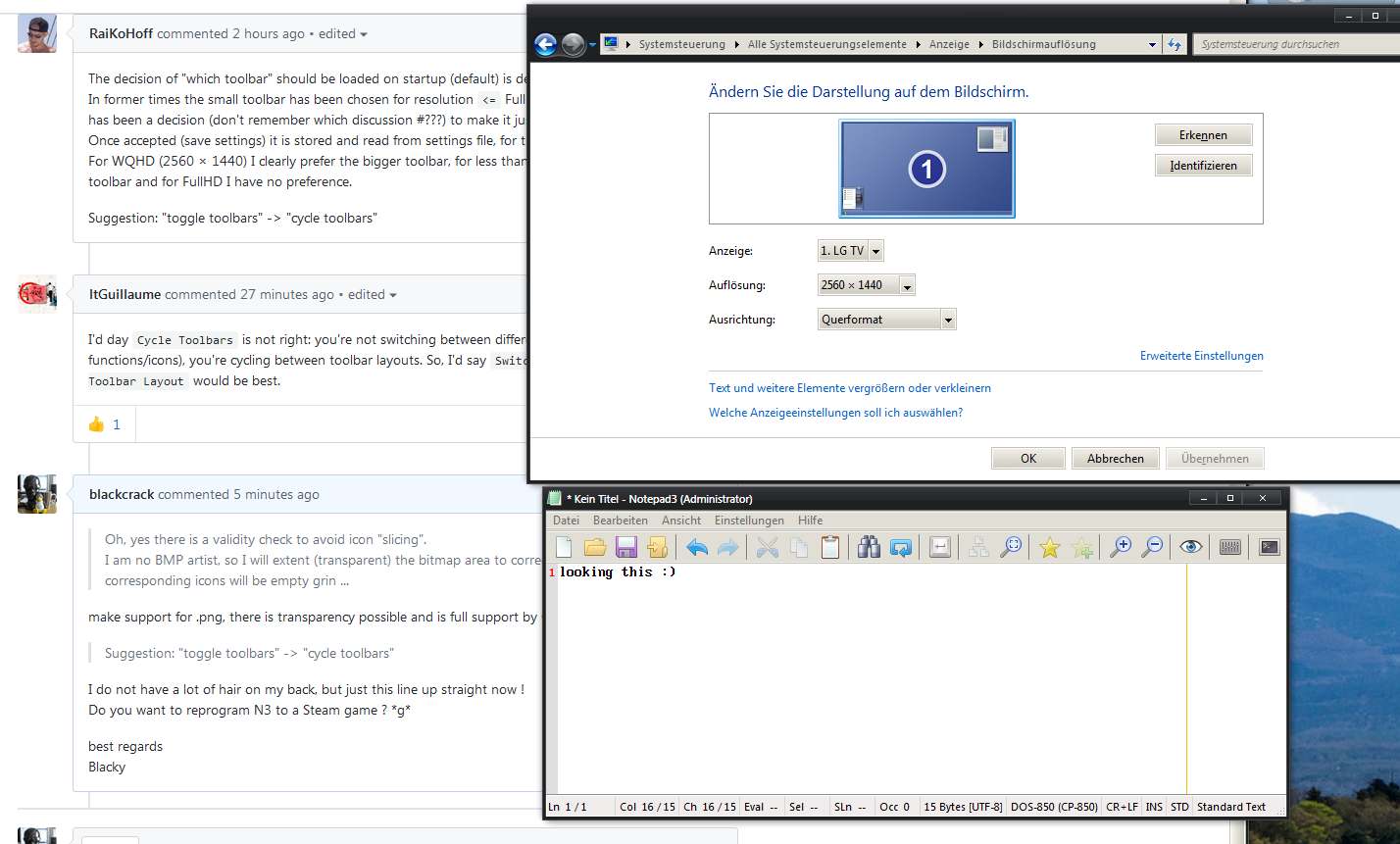 notepad3 menu bar icon is too big · Issue #1544 · rizonesoft/Notepad3 · GitHub