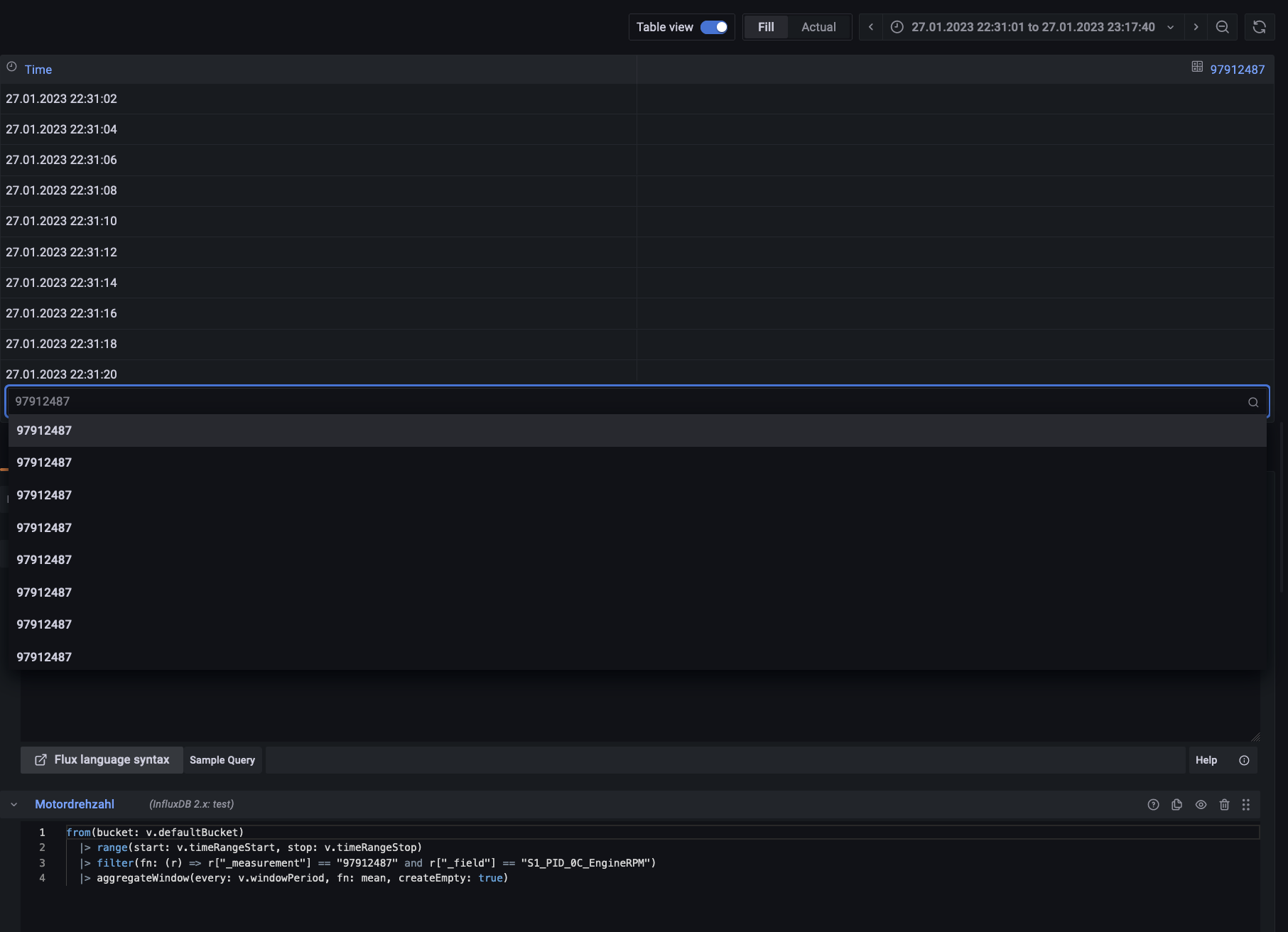 Flux Queries Could Not Find By Name · Issue 63099 · Grafanagrafana · Github 