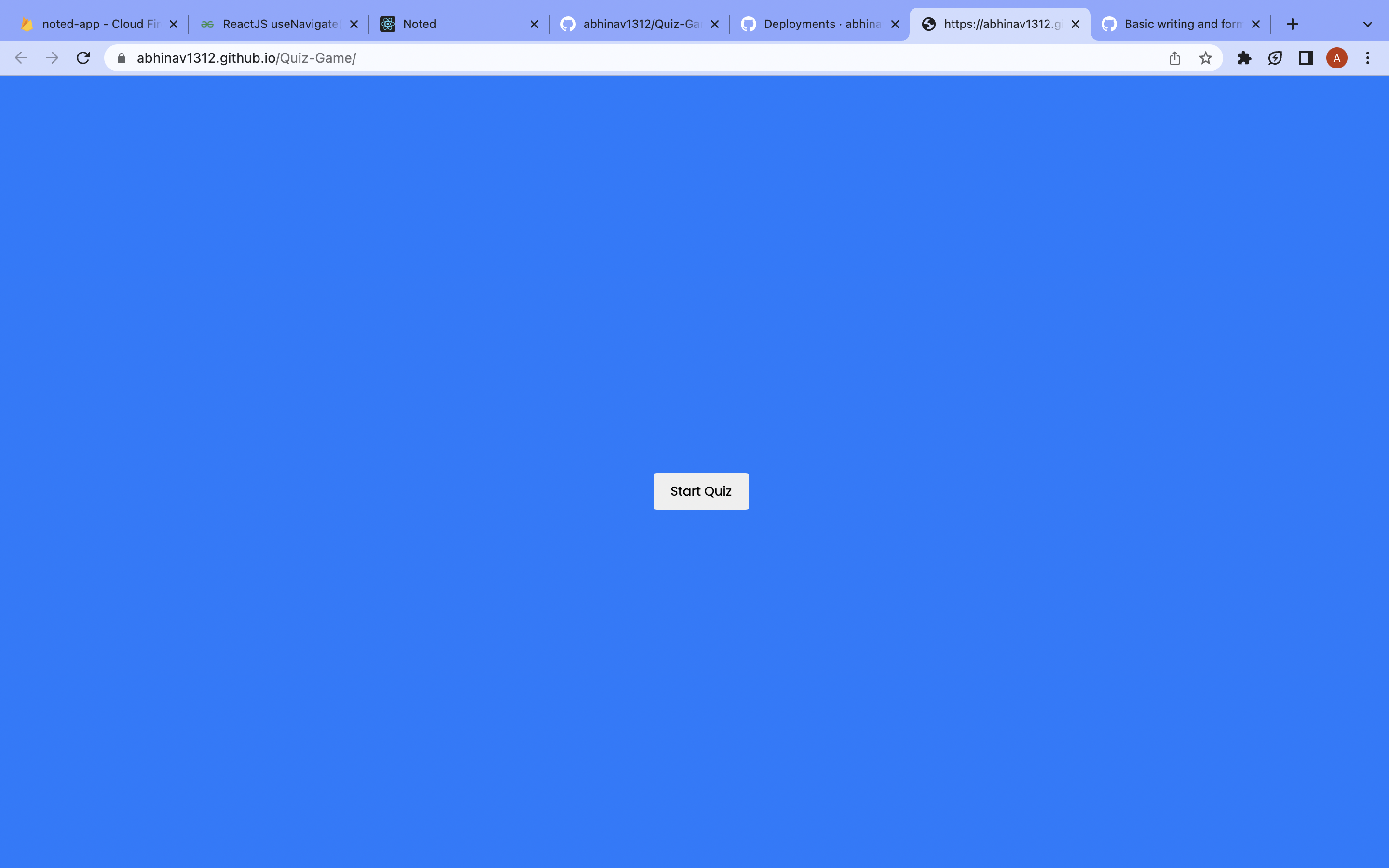 GitHub - abhinav1312/Quiz-Game: It is a simple quiz game similar to ...