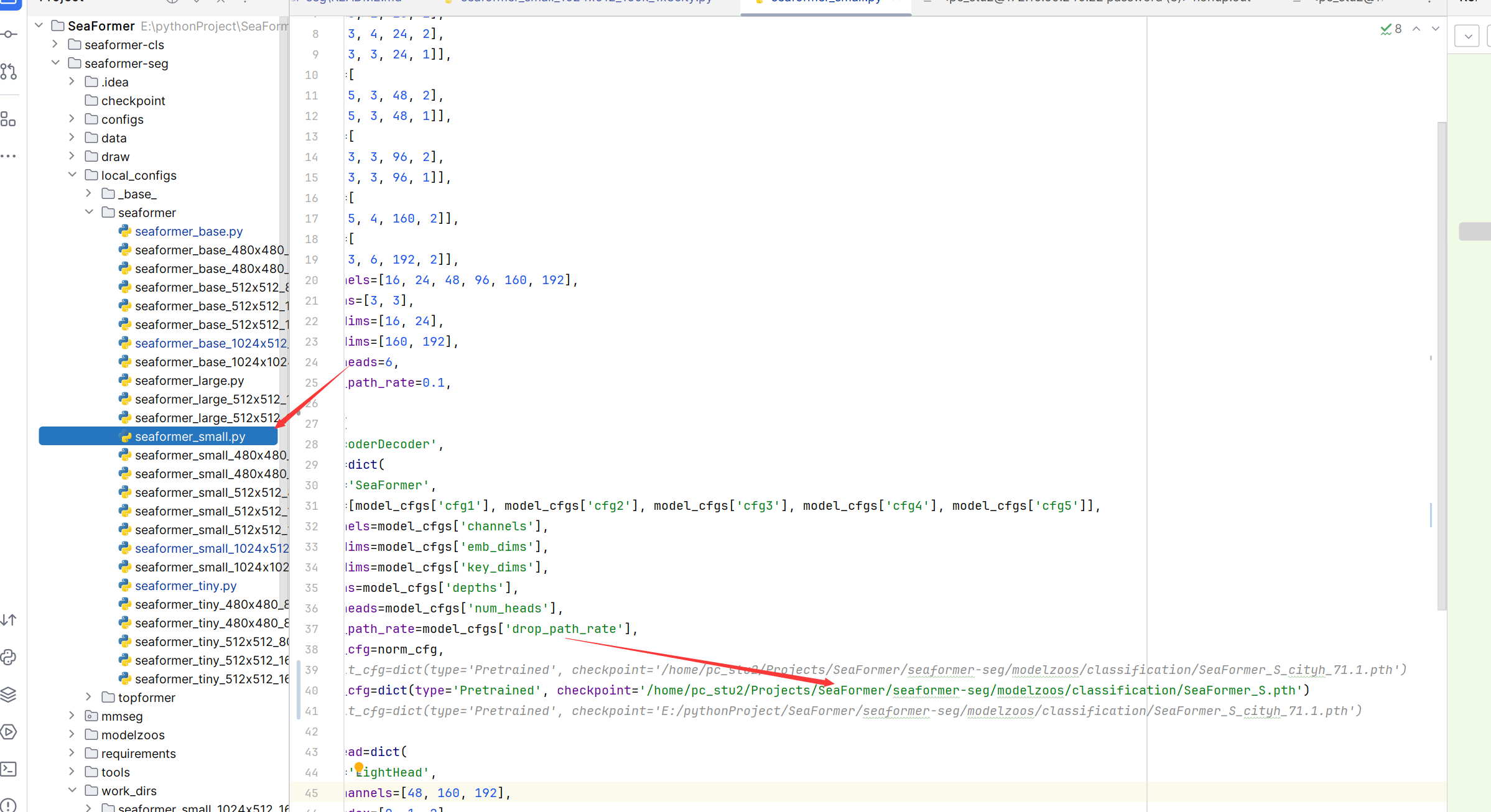 尝试进行了复现，但是没有达到论文中的结果，不知道哪一步出现了问题。 · Issue #29 · fudan-zvg/SeaFormer · GitHub
