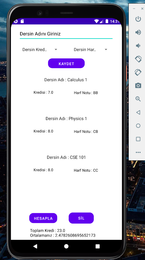 GitHub - cagriyilmaz04/GPA-Calculator