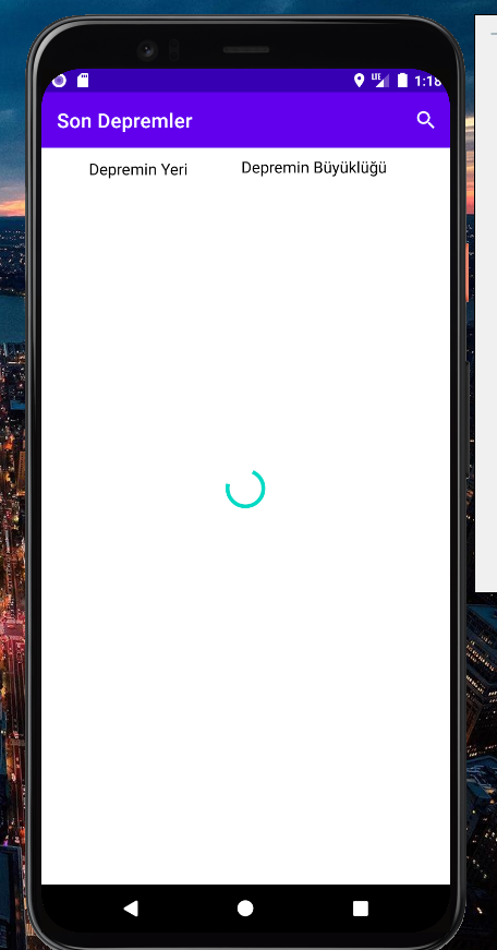 GitHub - cagriyilmaz04/Deprem-Uygulamas-: Türkiyedeki Son Depremleri Gösteren Uygulama