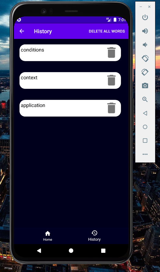 GitHub - cagriyilmaz04/Dictionary-Application