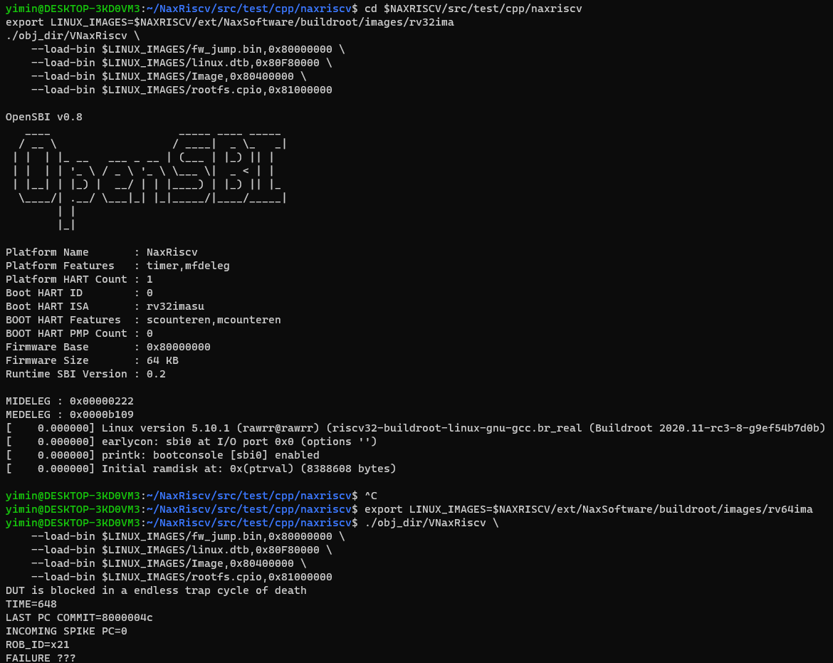 64-bit version NaxRiscv linux support · Issue #23 · SpinalHDL/NaxRiscv · GitHub