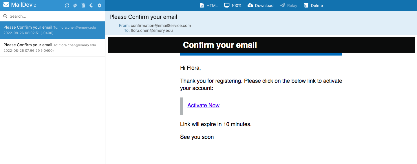 GitHub - Flora-Chen6/UserAuthentication