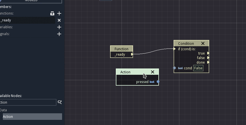 Virtual Scipting: Nodes change size randomly when selected · Issue ...