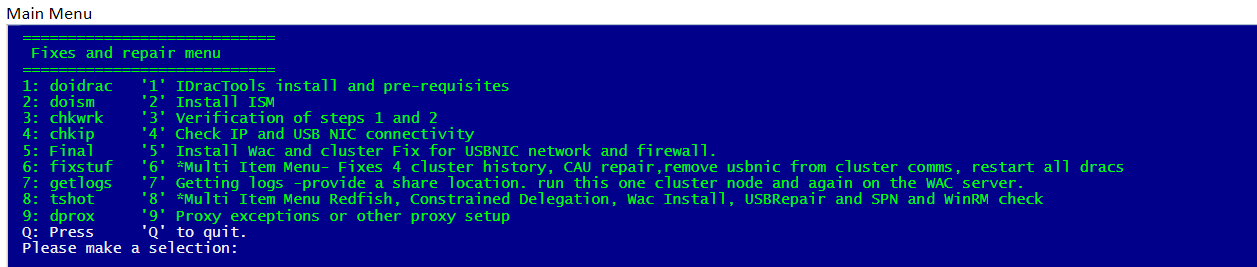 GitHub - Louisjreeves/SetupWacInstall: Helps clean Up WAC and OMIMSWAC for Cluster Management ...