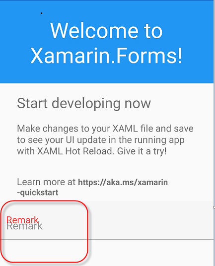 [Bug] Editor control rendered incorrectly with material visual in 5.0 · Issue #13409 · xamarin ...
