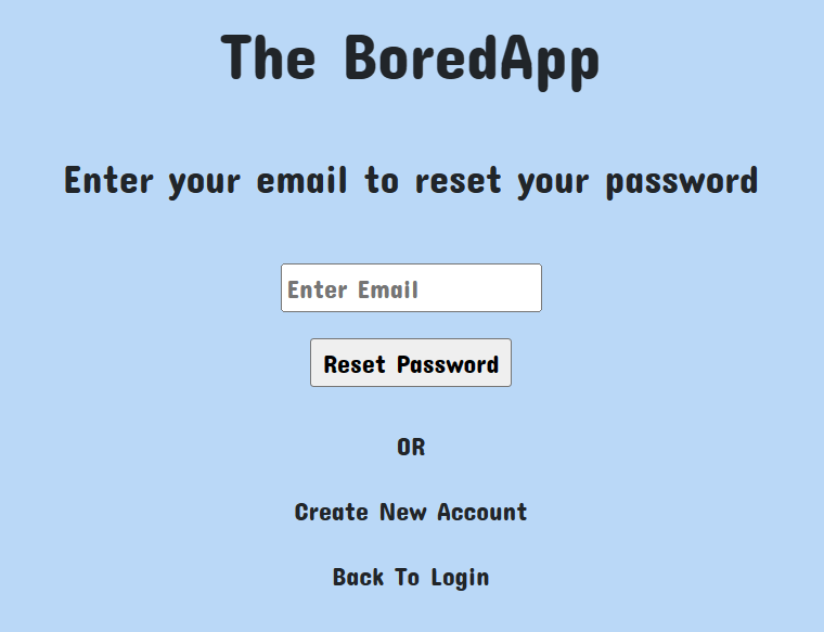 GitHub - daniellaomokore/BoredApp: Currently developing a web Application built with Python ...