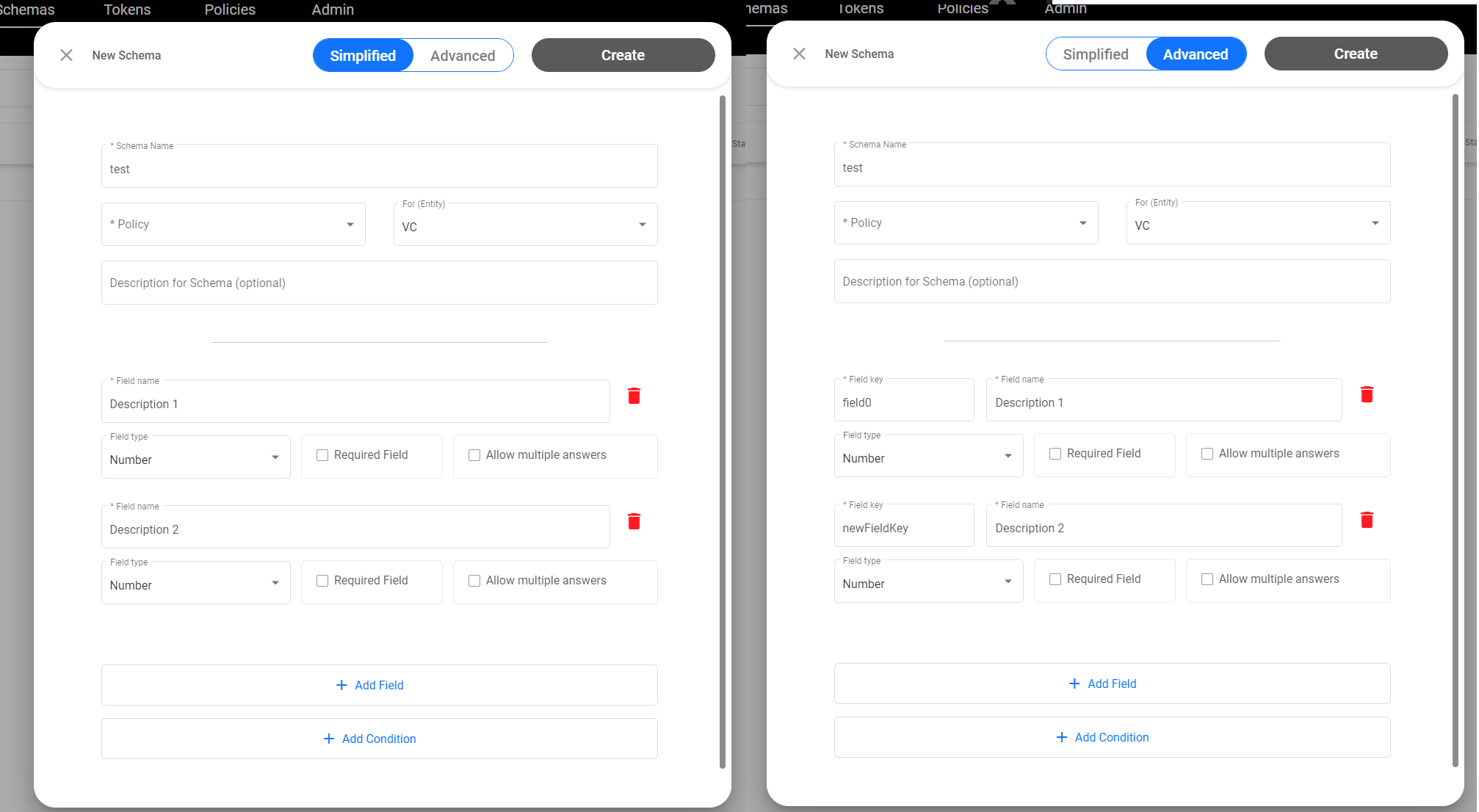 Schema creation set field name as `field{index}` · Issue #884 · hashgraph/guardian · GitHub