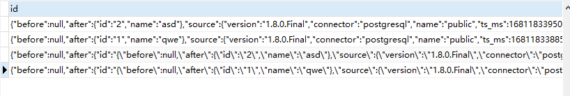 [Bug] 源数据使用pg数据库，目标数据使用pg数据库时，写入数据格式错误。 · Issue #7821 · apache/inlong · GitHub