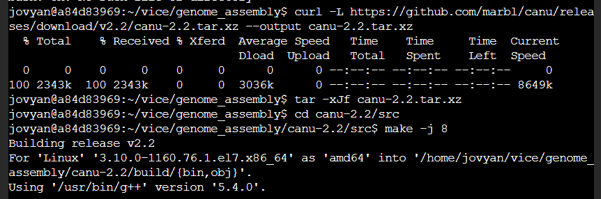 Error when running · Issue #2173 · marbl/canu · GitHub