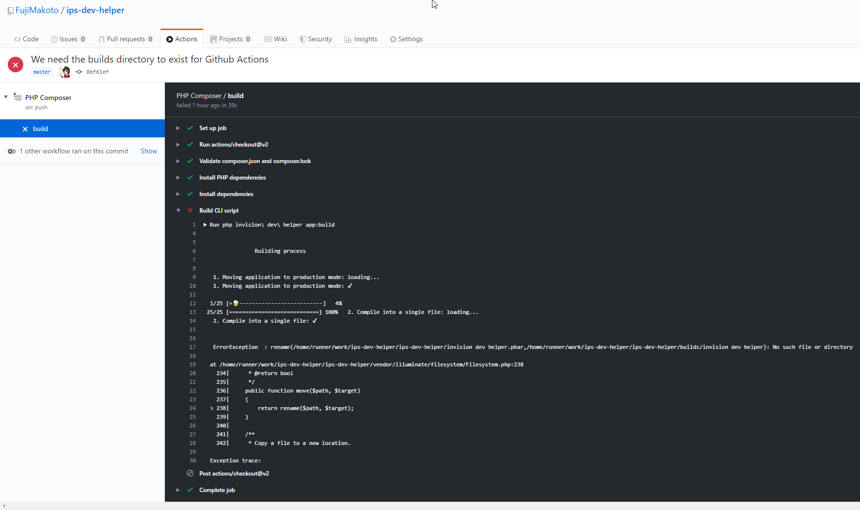 Cannot Build Any Package · Issue 230 · Laravel Zerolaravel Zero · Github 5593