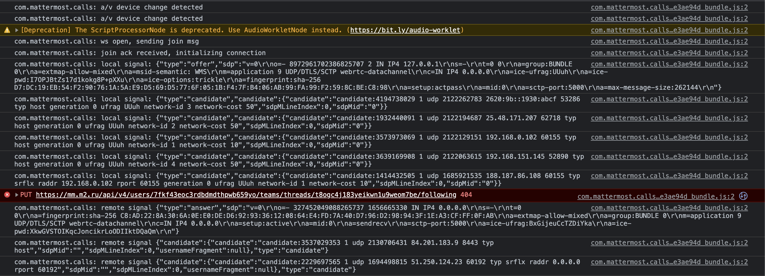 Not Working Plugin · Issue 119 · Mattermostmattermost Plugin Calls · Github