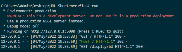 GitHub - utsssav/UrlShortener: A URL Shortener APP crreated using FLask ...