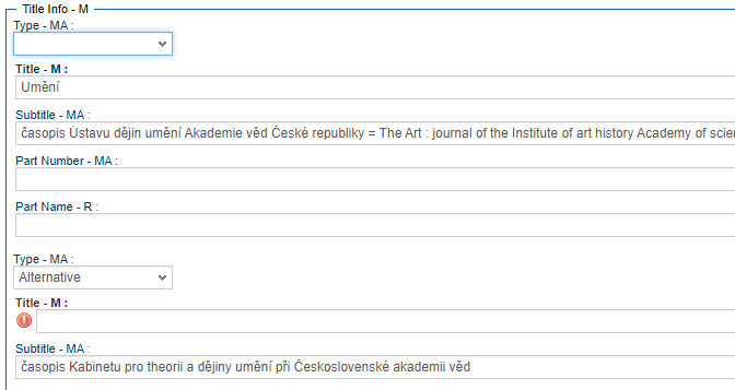 Nelze Založit Periodikum Nelze Překonat Chybu V 3 9 · Issue 1501 · Proarc Proarc · Github