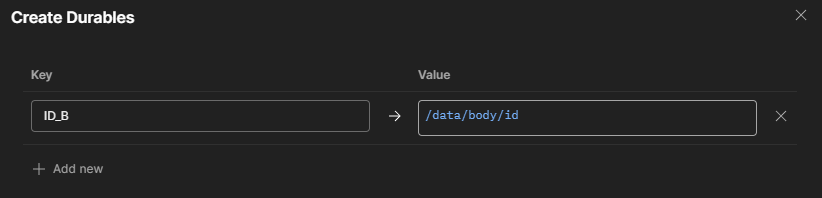 Cant Select Different Durables For The Same Input From Two Different Streams · Postmanlabs