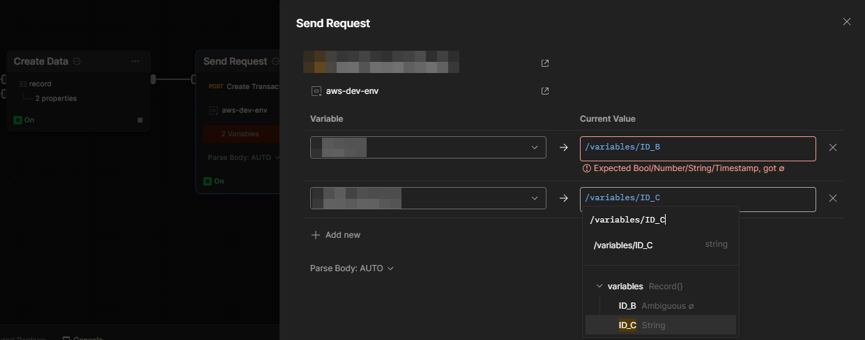 Cant Select Different Durables For The Same Input From Two Different Streams · Postmanlabs