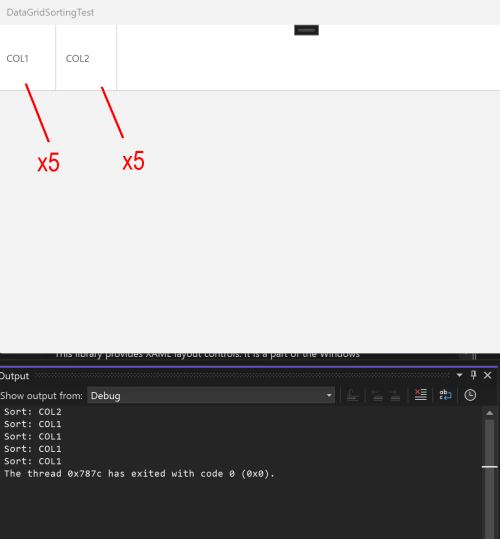 DataGrid Sorting by Tap does not always fire · Issue #4940 · CommunityToolkit ...