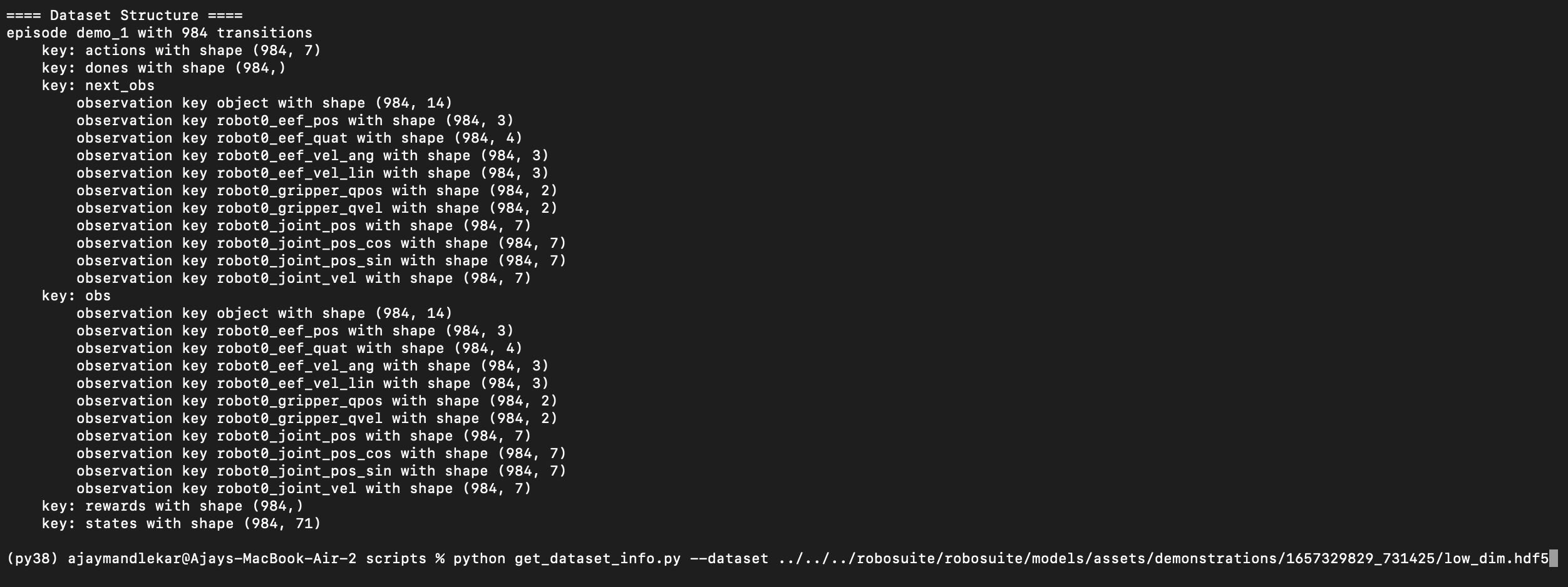 Demo collection script · Issue #38 · ARISE-Initiative/robomimic · GitHub
